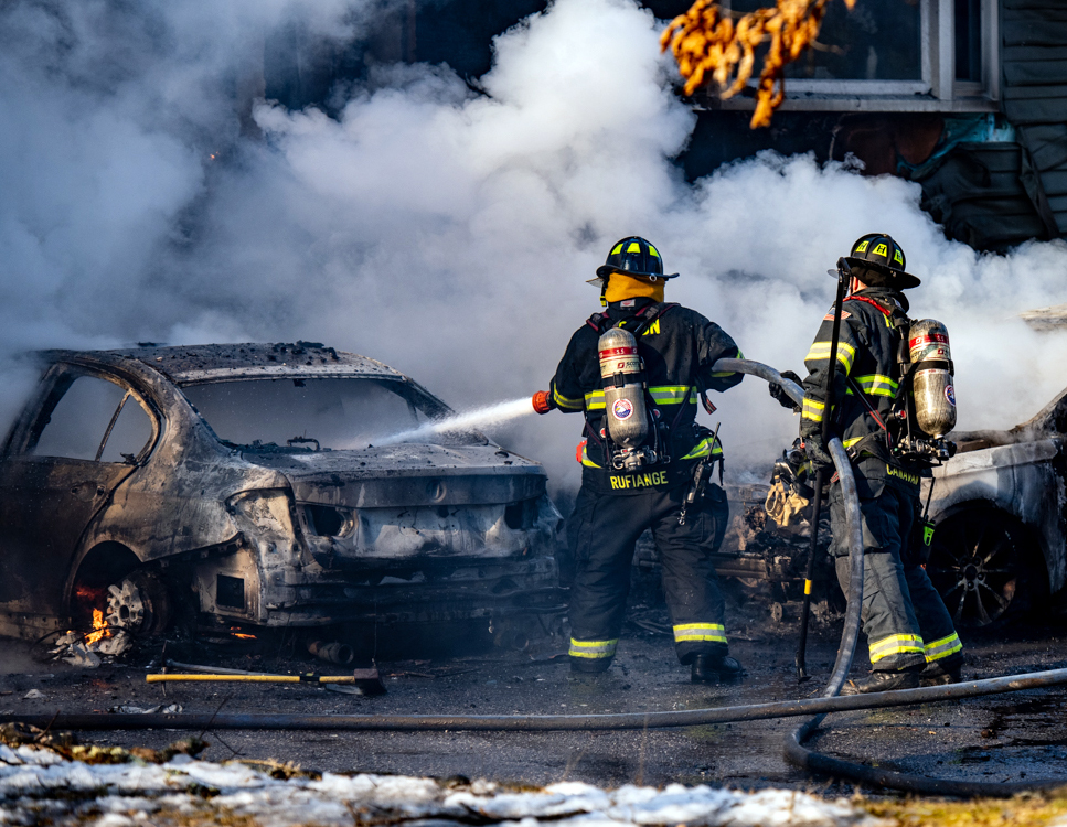Fifty-plus firefighters battle 2-alarm Litchfield blaze Saturday | News ...